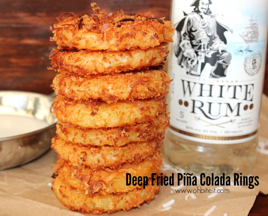 ~Deep Fried Pina Colada Rings! - Oh Bite It ~Deep Fried Pina Colada Rings! - Oh Bite It