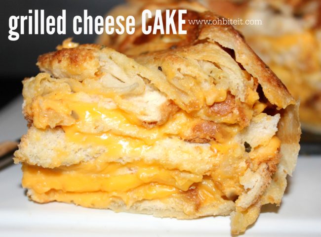 ~Grilled Cheese Cake! | Oh Bite It