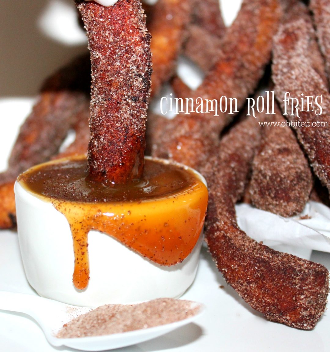 ~CINNAMON ROLL FRIES! | Oh Bite It