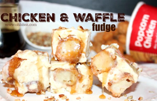 ~Chicken & Waffle Fudge! - Oh Bite It