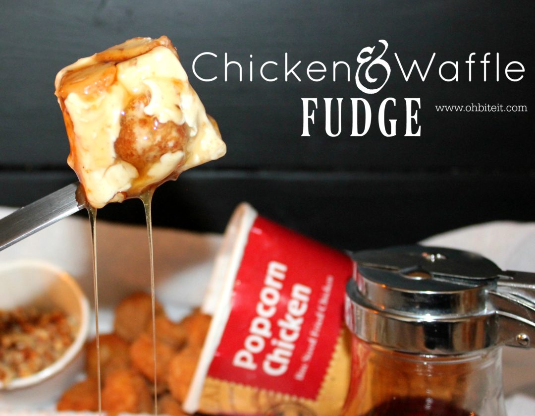 ~Chicken & Waffle Fudge! | Oh Bite It