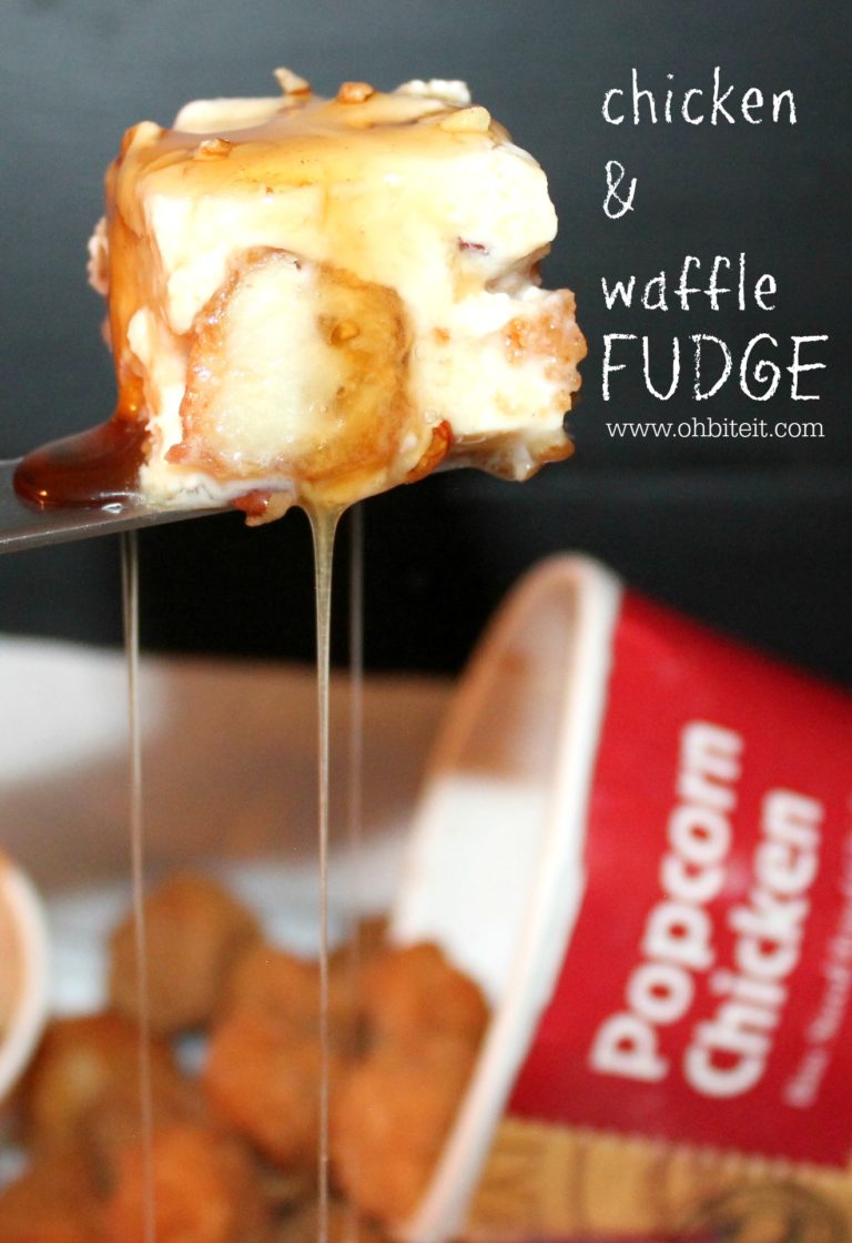 ~Chicken & Waffle Fudge! - Oh Bite It