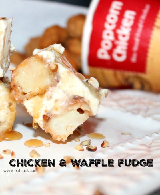 ~Chicken & Waffle Fudge! - Oh Bite It