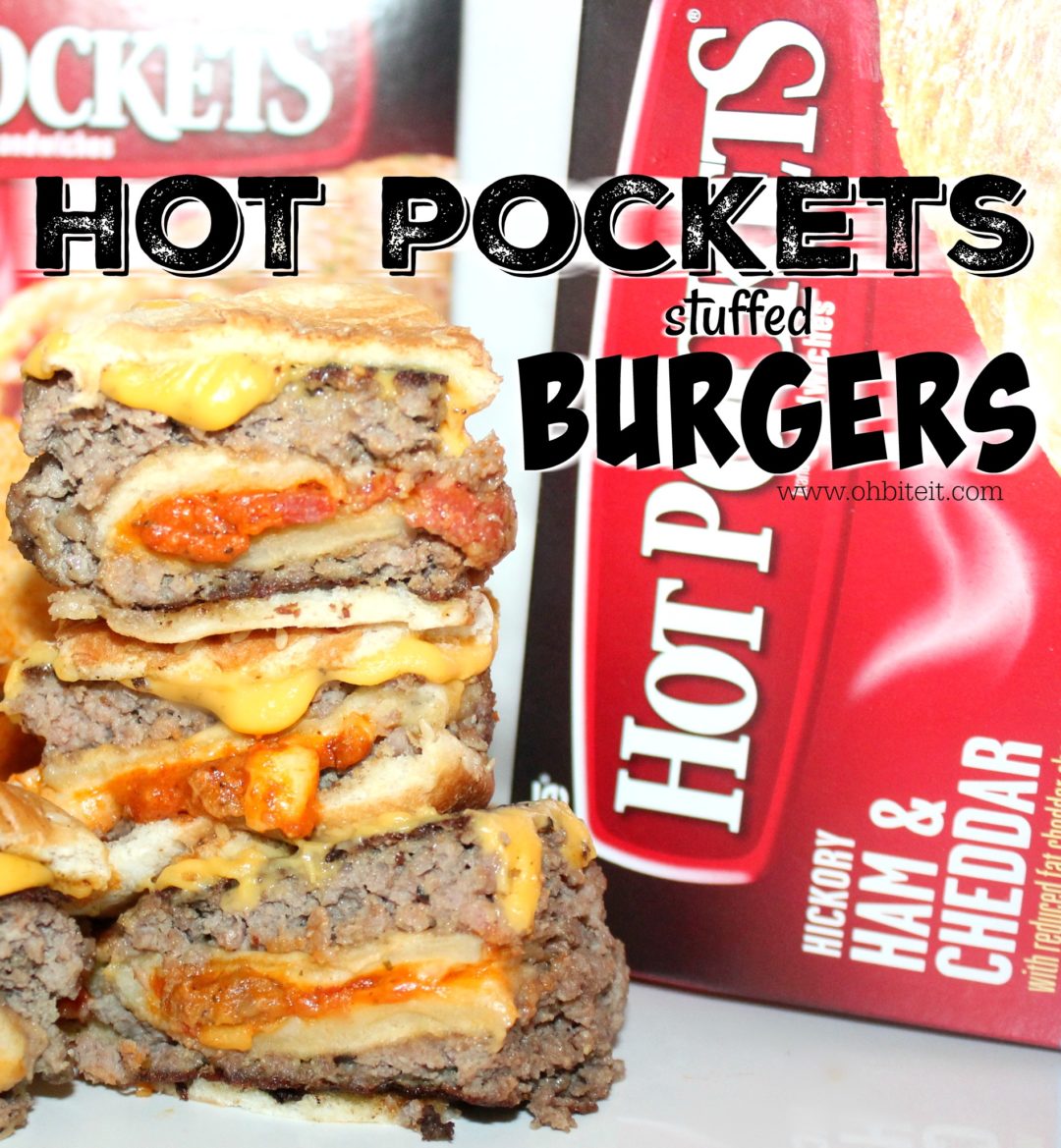 ~Hot Pockets Stuffed Burgers! - Oh Bite It