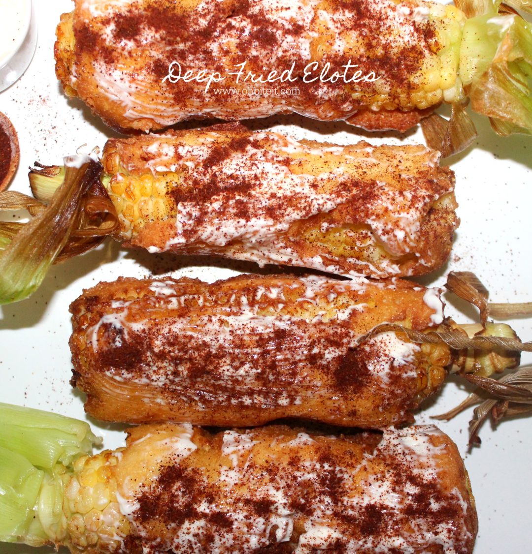 ~Deep Fried ELOTES! | Oh Bite It