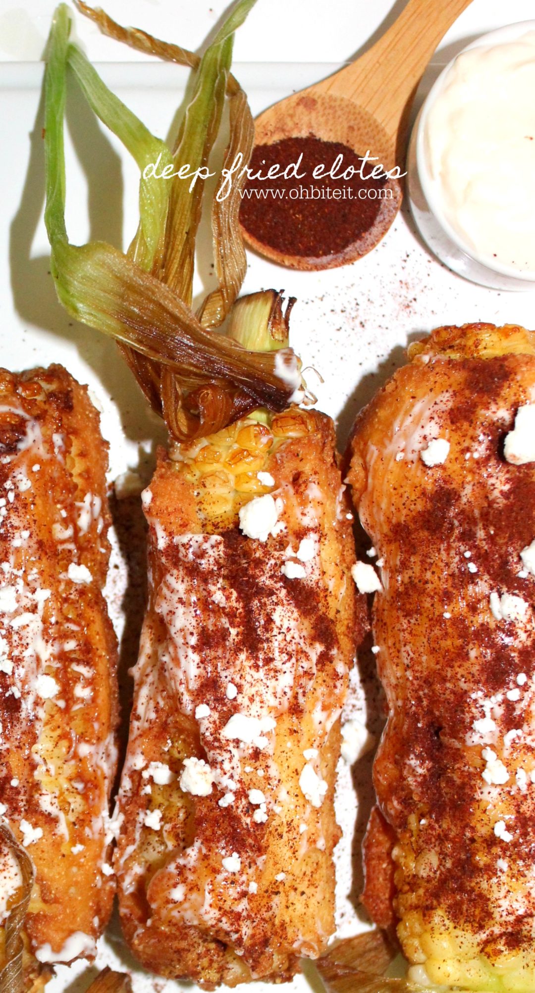 ~Deep Fried ELOTES! | Oh Bite It